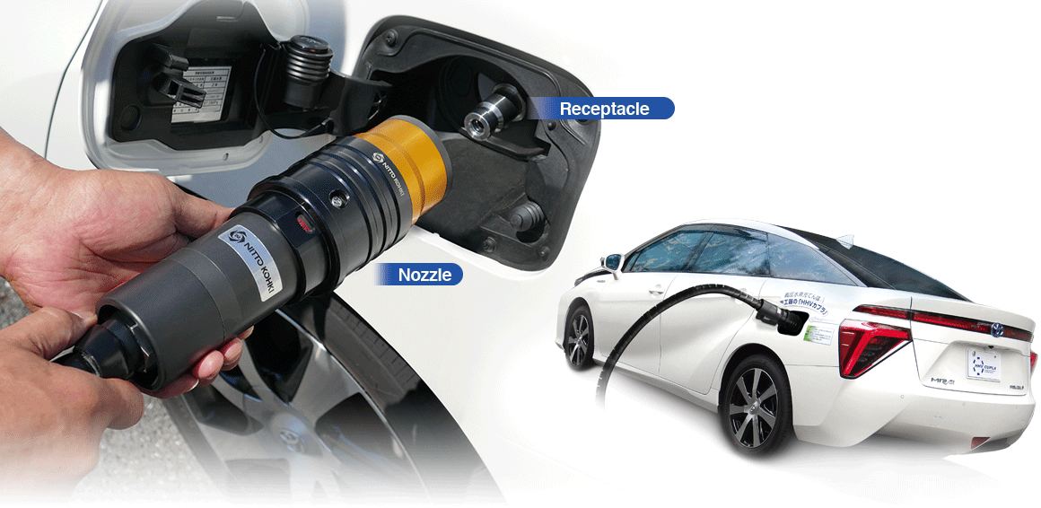 The fueling coupling for high pressure hydrogen, "HHV CUPLA" | Product ...